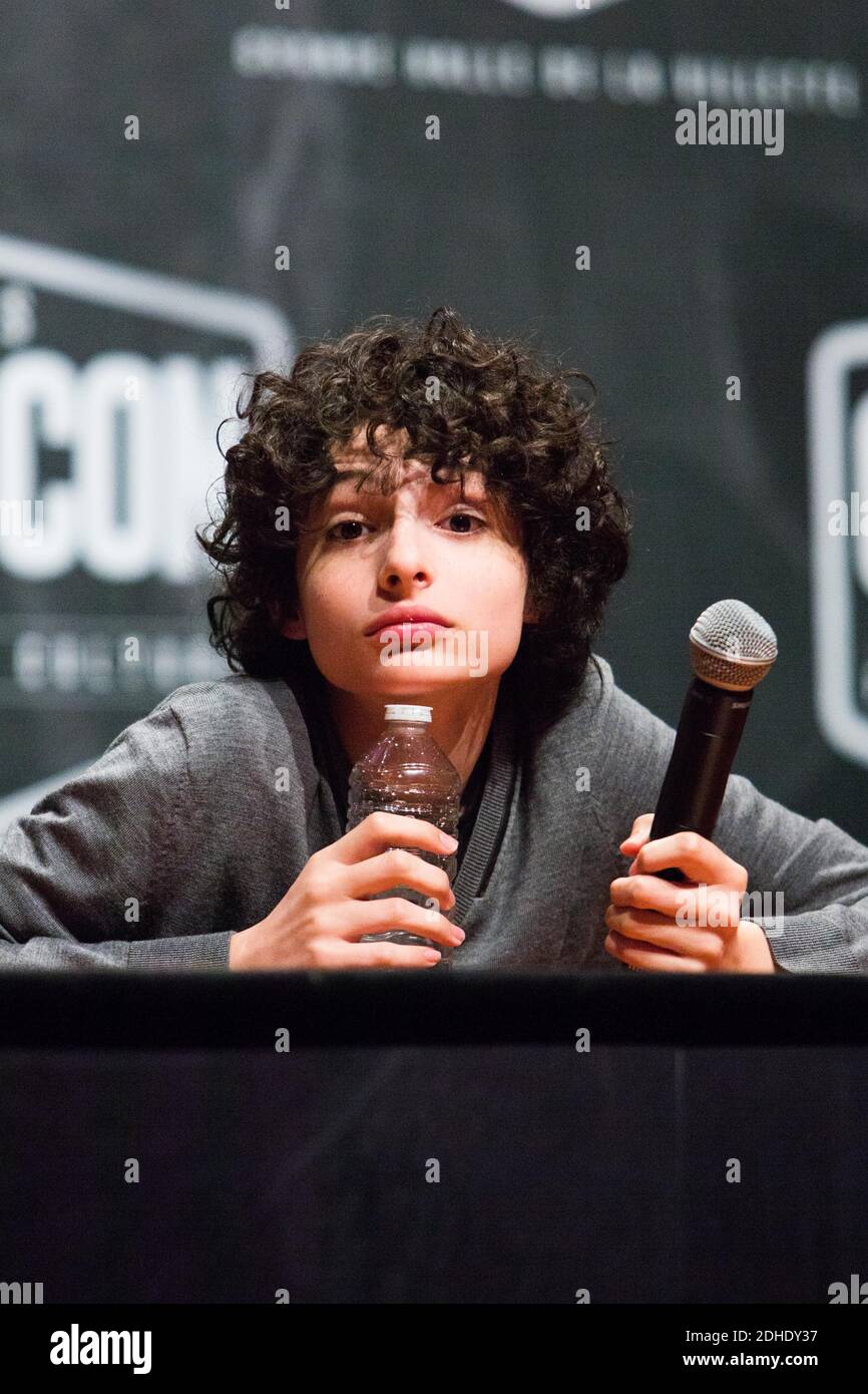 Finn Wolfhard from Stranger Things at the Comic Con Festival 2017 ...