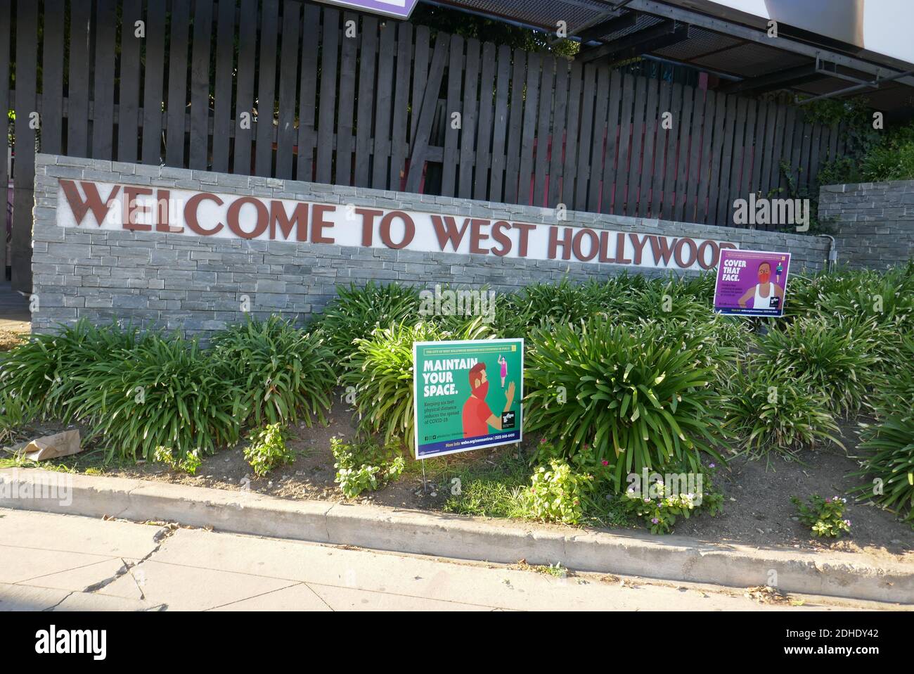 West Hollywood, California, USA 3rd December 2020 A general view of ...
