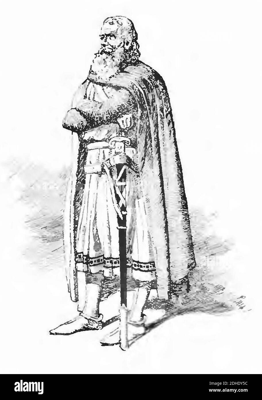 La leyenda del Cid (page 7 crop Stock Photo - Alamy
