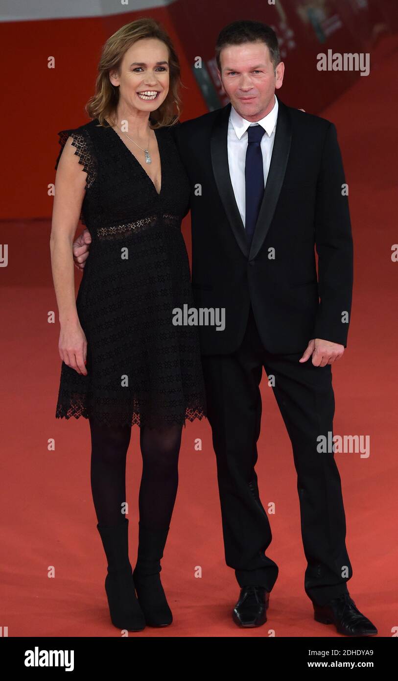 French actress Sandrine Bonnaire and french director Gael Morel attend ...