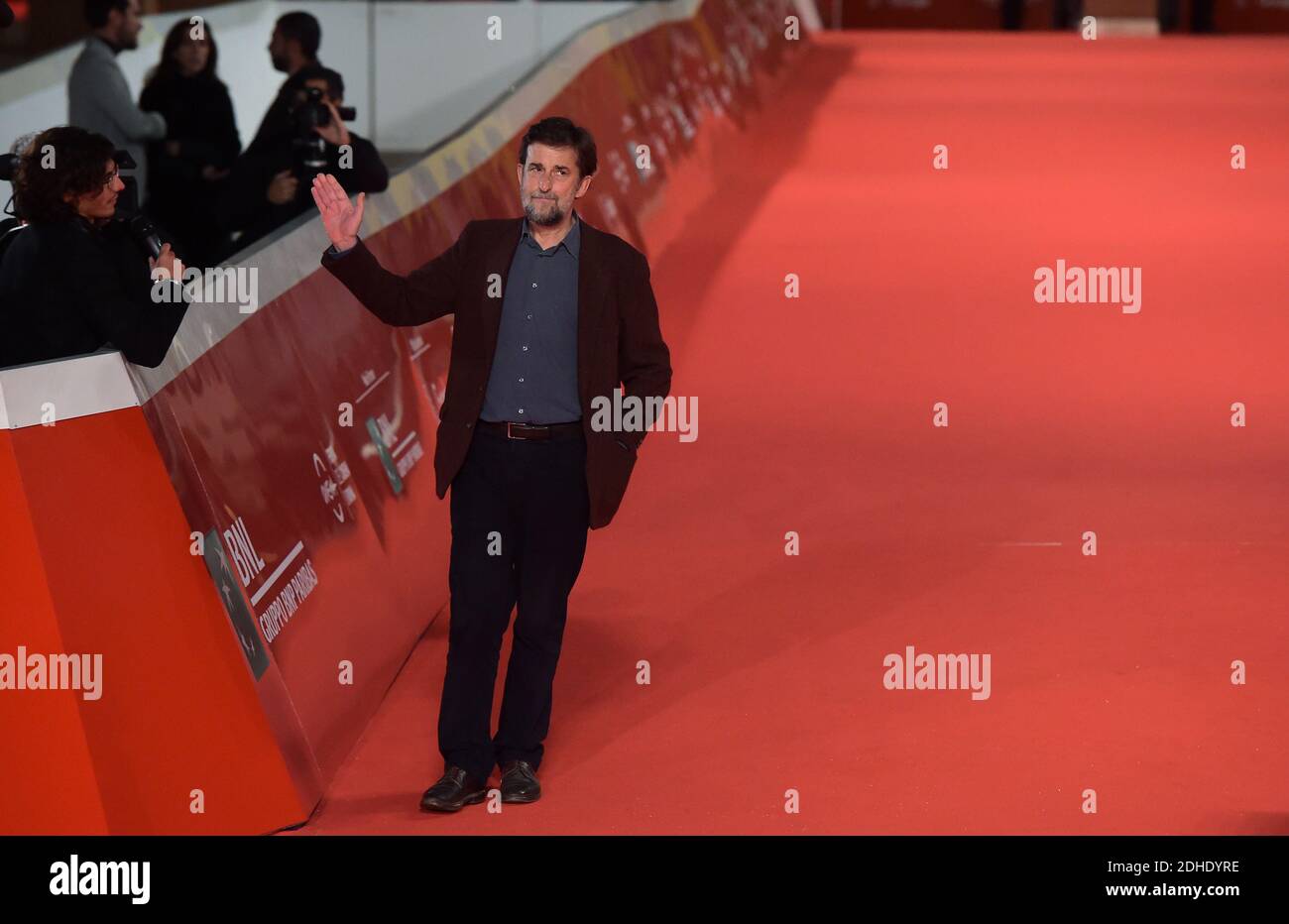 Italian director Nanni Moretti walks the red carpet during the 12th ...
