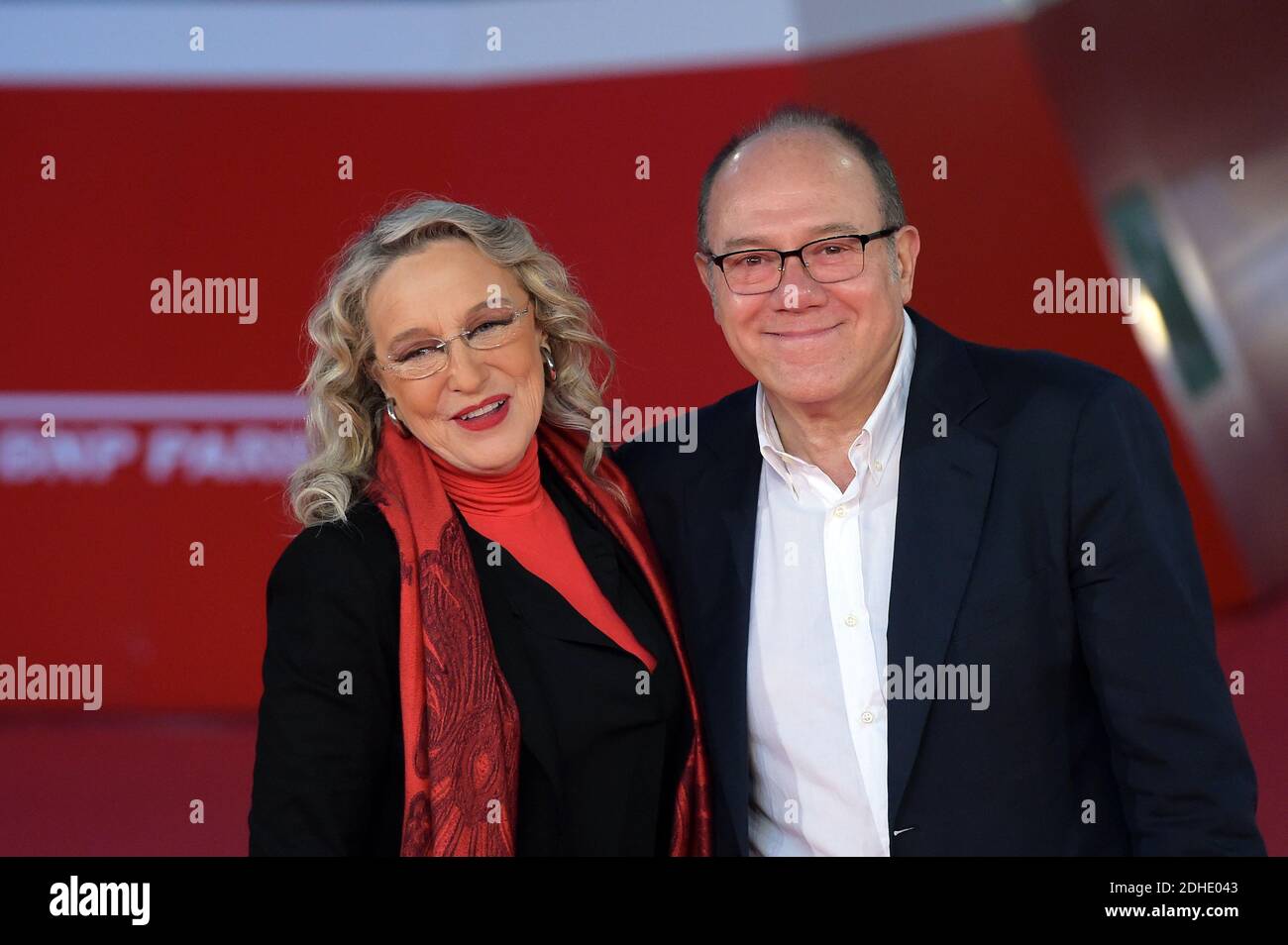 Eleonora Giorgi and Carlo Verdone attend 'Borotalco' premiere during ...