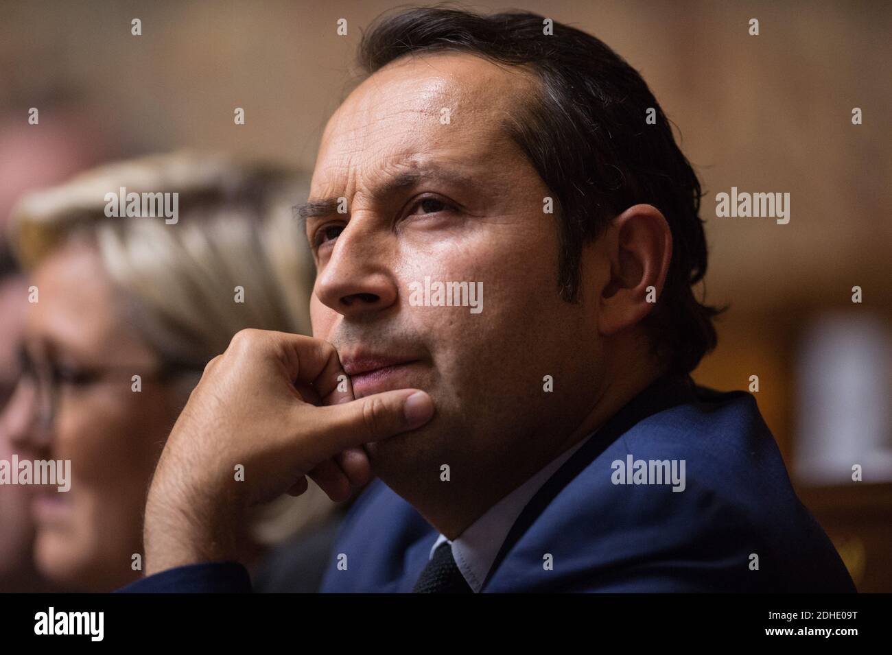 French far-right Front National (FN) party member of Parliament ...
