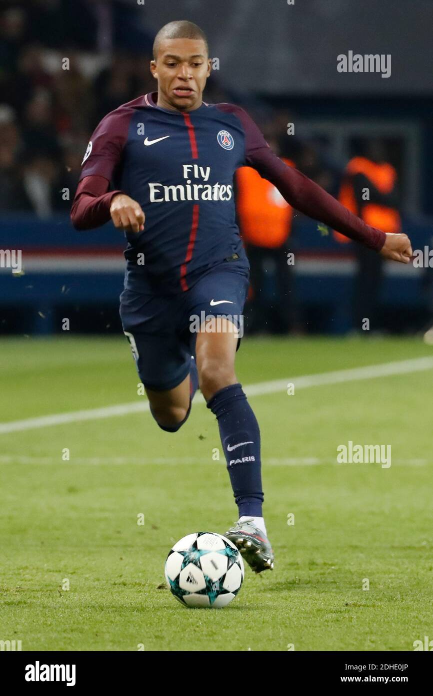 PSG's Kylian Mbappe during the Group stage -Group B- of the Champion's ...