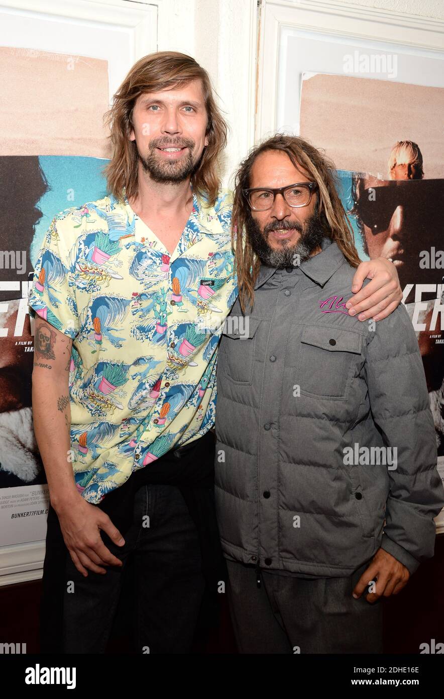 Pedro Winter and Tony Alva attend the Bunker77 premiere at the Astro ...