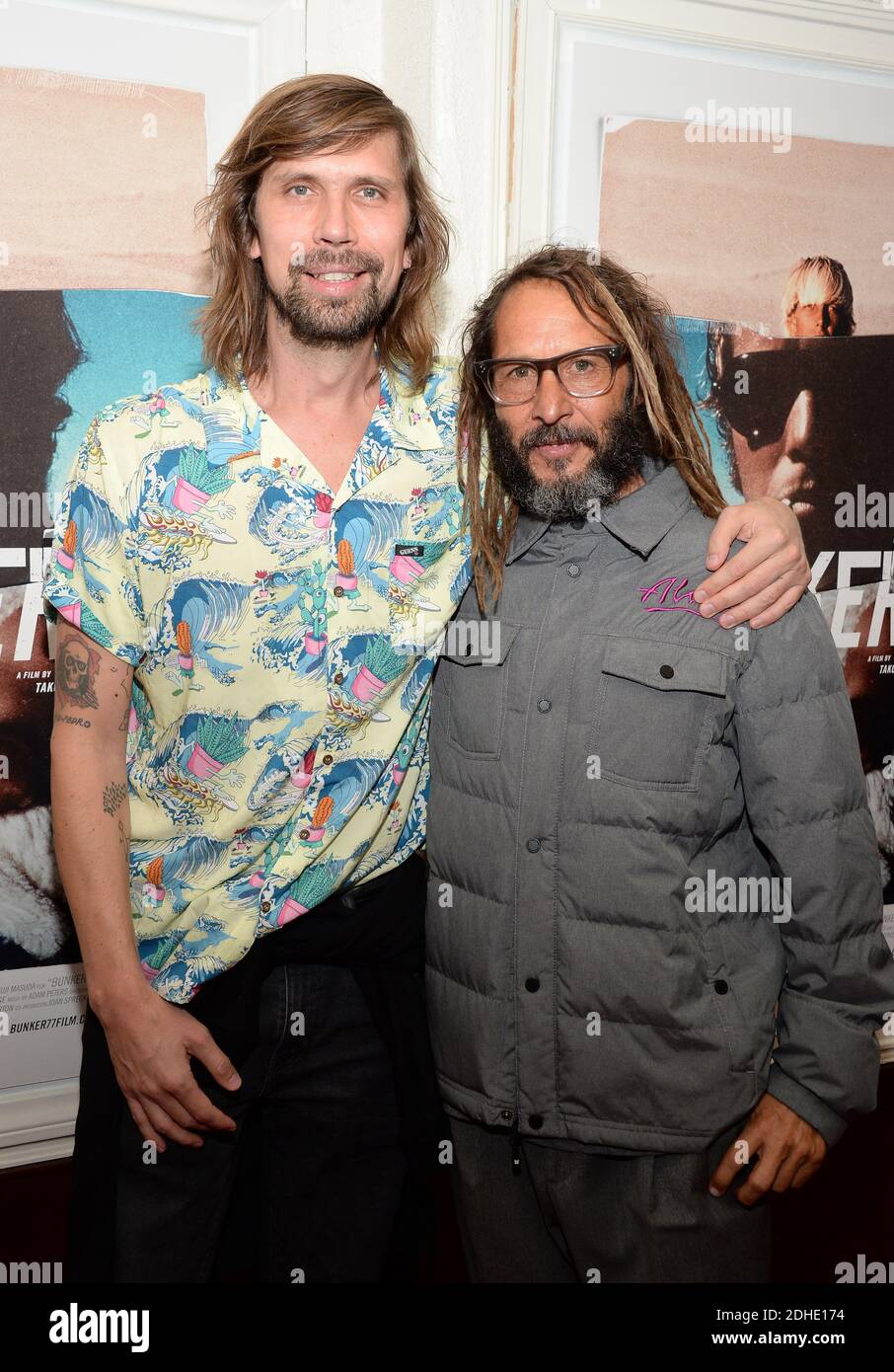 Pedro Winter and Tony Alva attend the Bunker77 premiere at the Astro ...