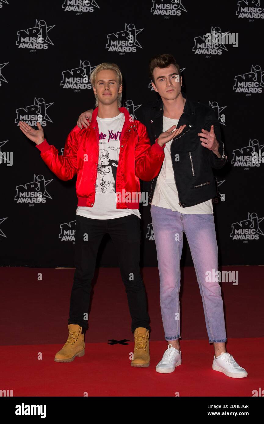 DJ Ofenbach (Cesar Laurent de Rummel and Dorian Lauduique) attending ...