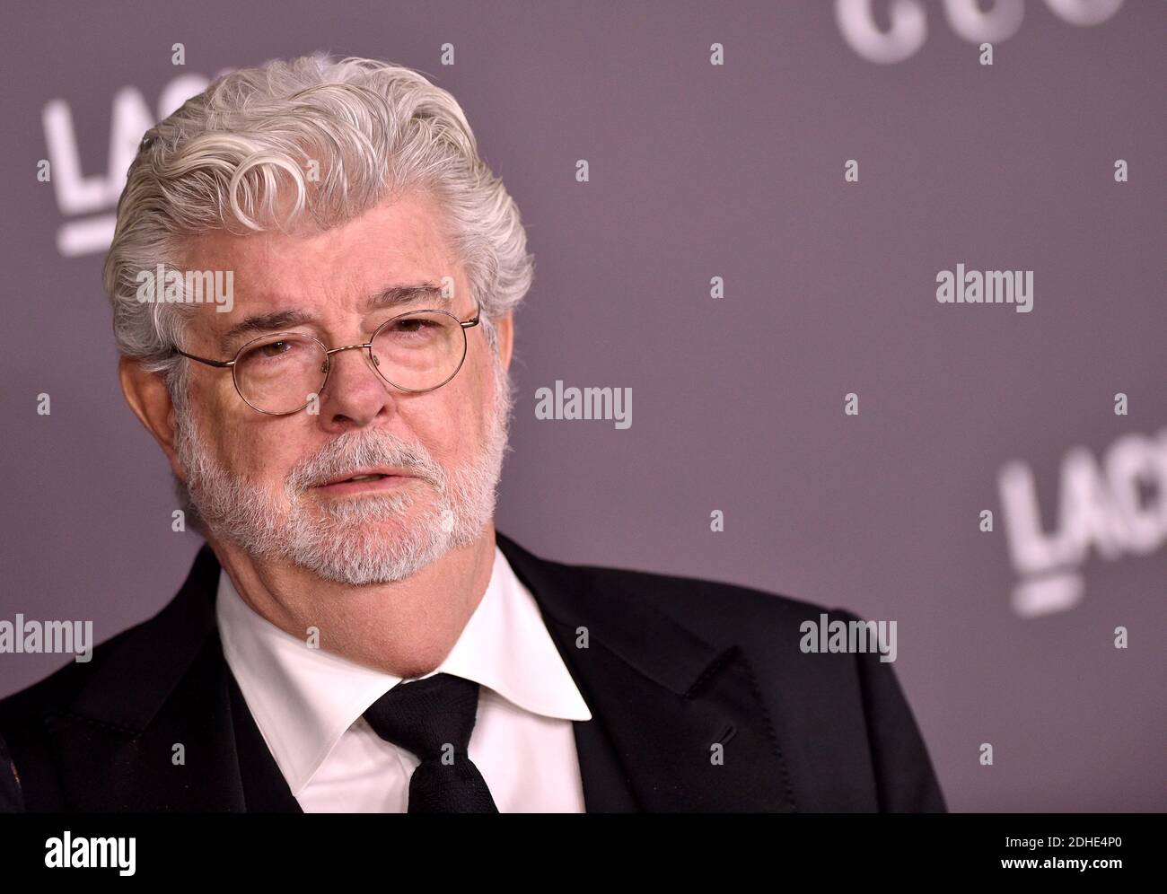 George Lucas attends the LACMA Art + Film Gala honoring Mark Bradford ...