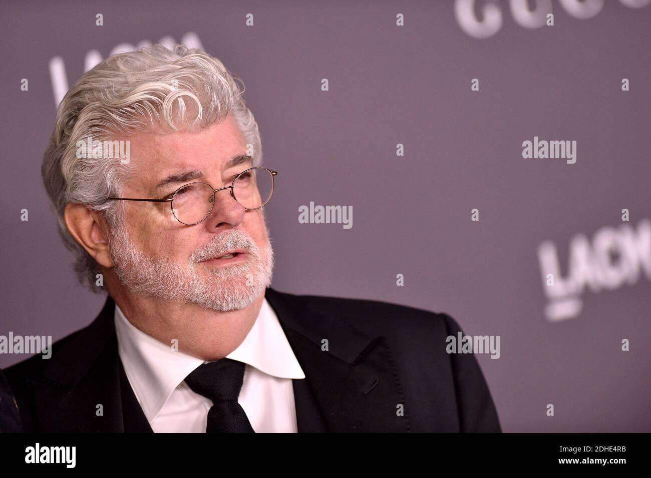 George Lucas attends the LACMA Art + Film Gala honoring Mark Bradford ...