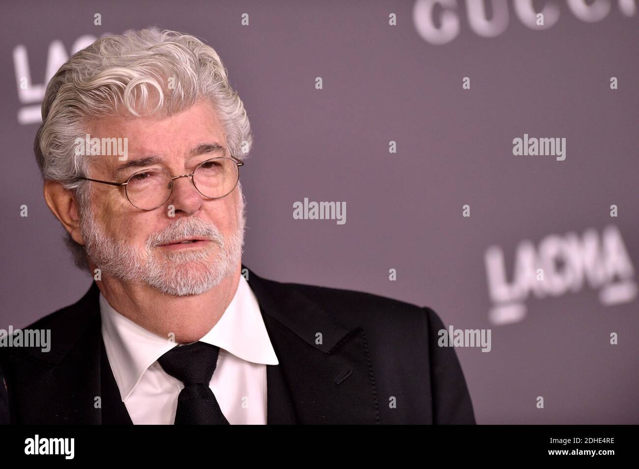 George Lucas attends the LACMA Art + Film Gala honoring Mark Bradford ...