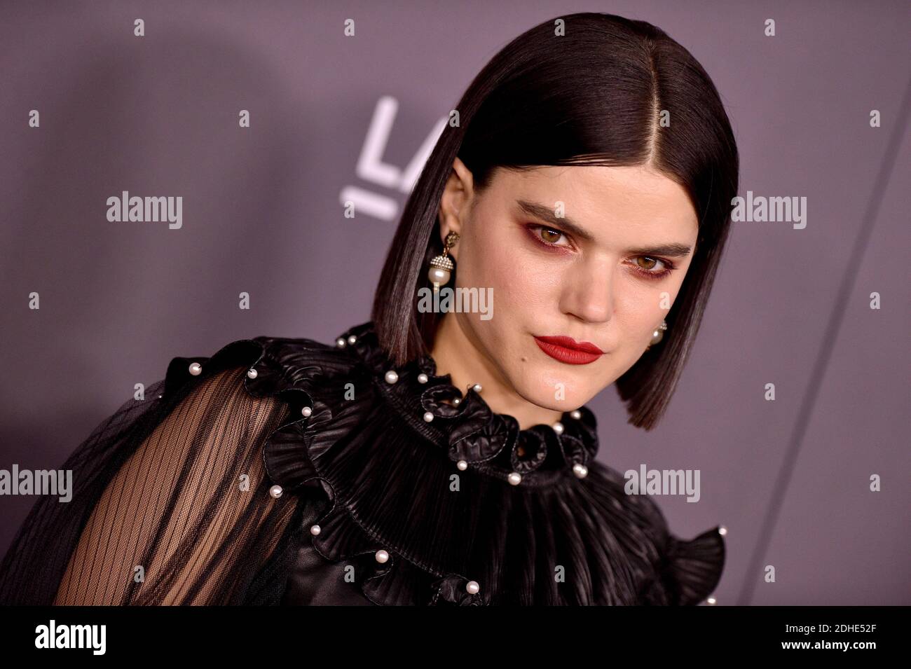 SoKo attends the LACMA Art + Film Gala honoring Mark Bradford and ...