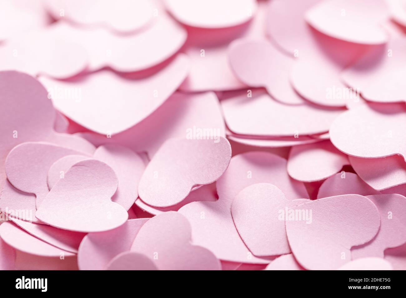 Pink paper concept heart hi-res stock photography and images - Alamy