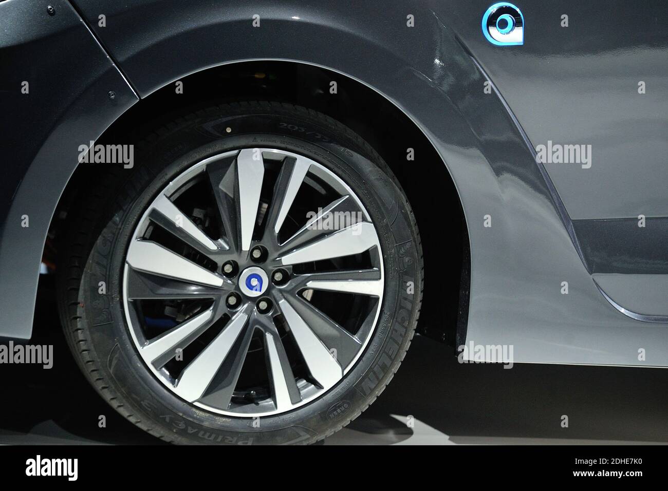 Unveiling of the Autonum car during the launching of the Autonoms car ...