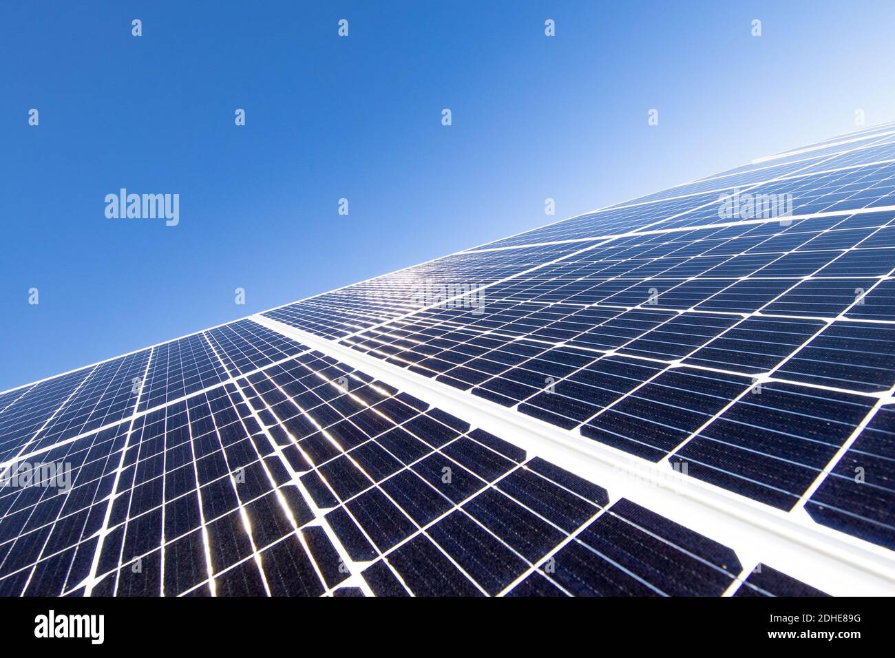 Solar field in Texas Stock Photo - Alamy
