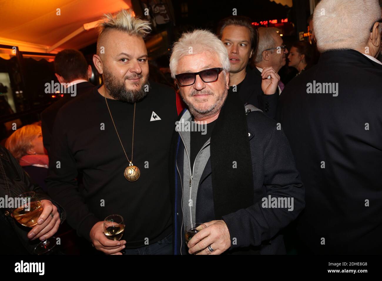 Greg Boust and Marc Cerrone attending the Prix De Flore 2017 at the ...