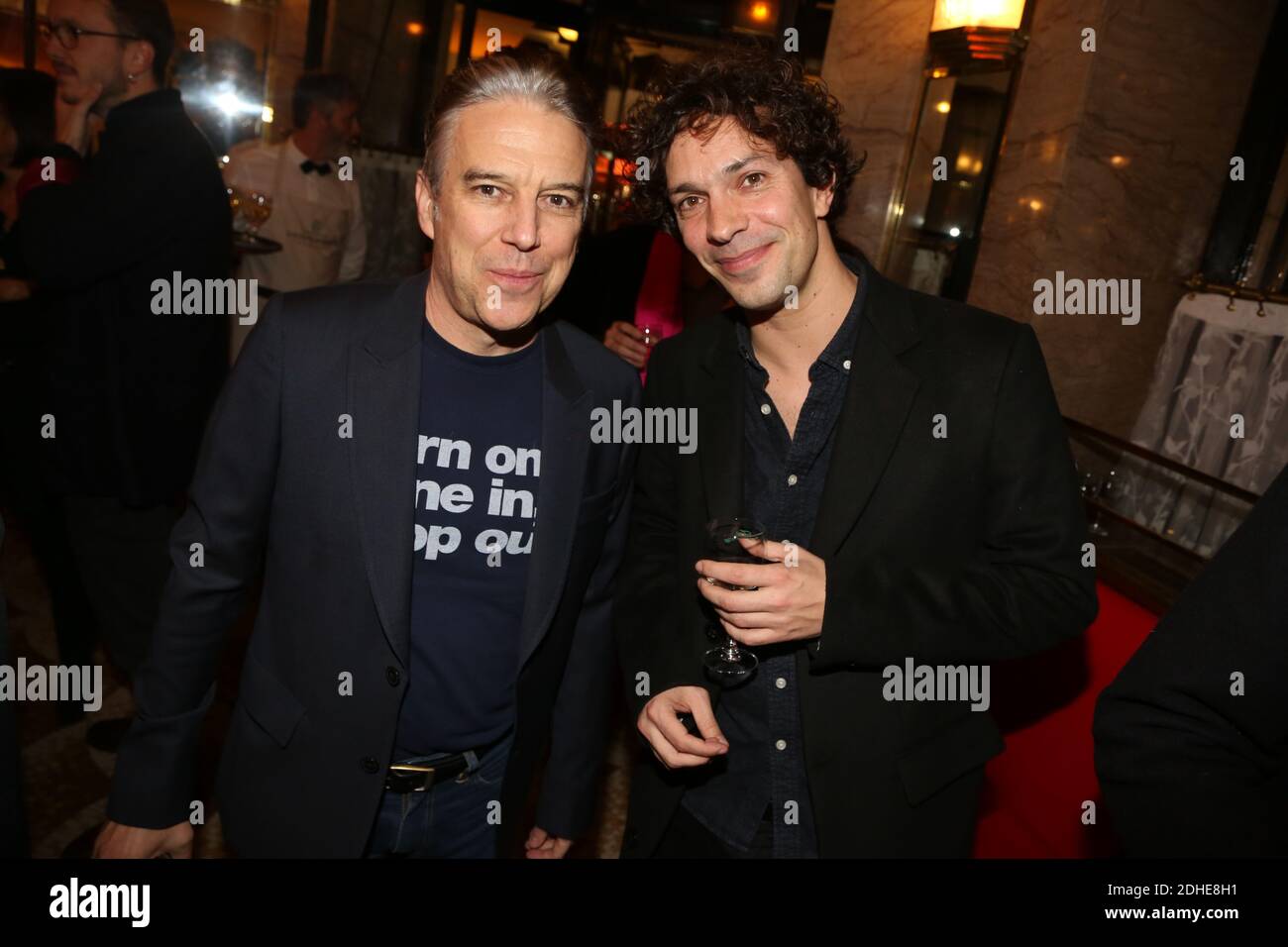 Philippe Vandel and Pierre Ducrozet attending the Prix De Flore 2017 at ...