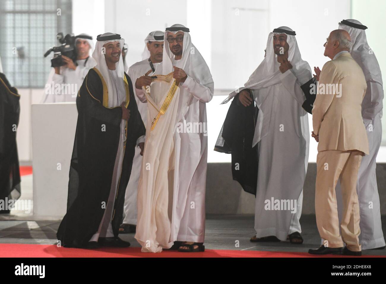 Abu Dhabi's Crown Prince, Sheikh Mohammed bin Zayed Al Nahyan (also ...