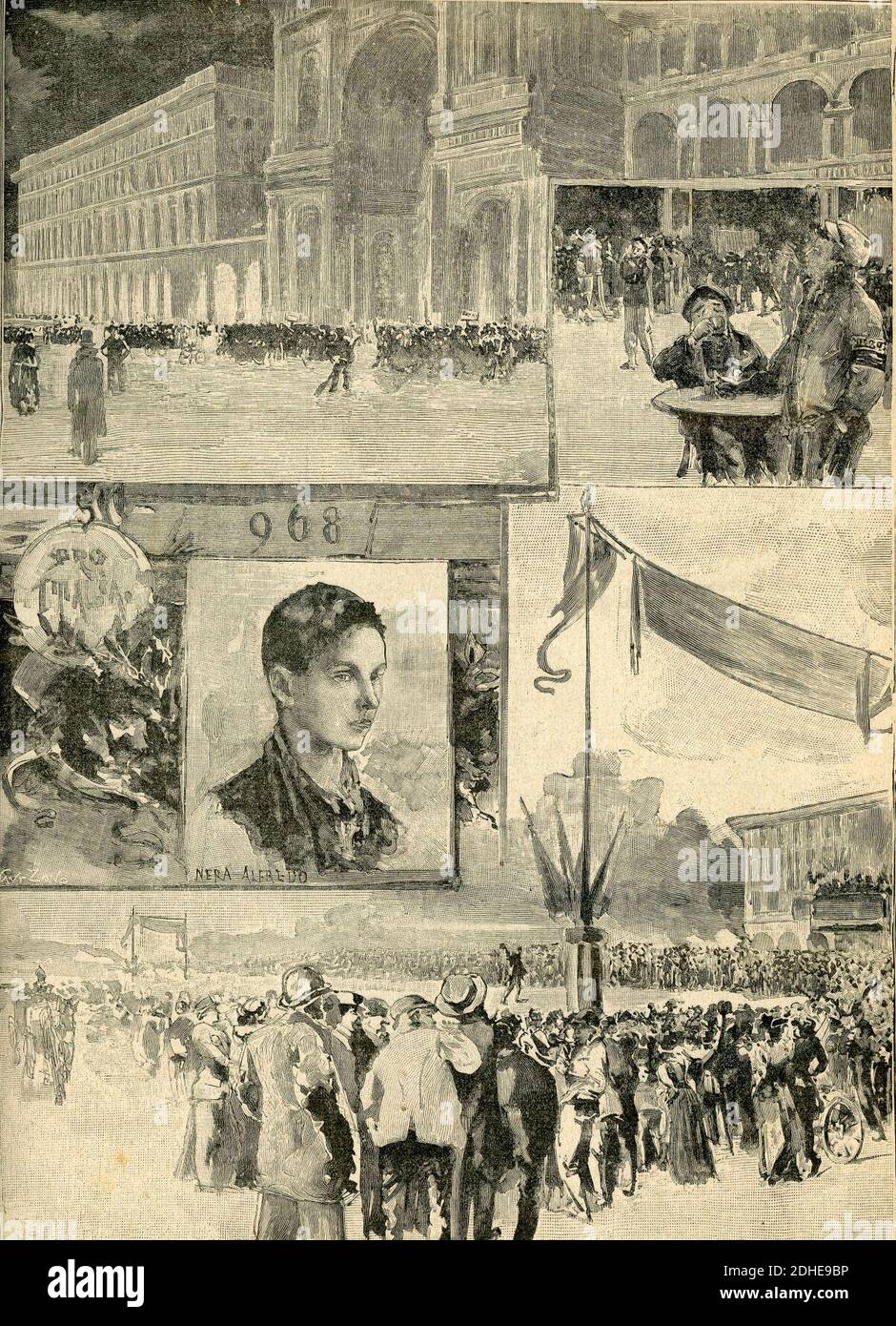 La marcia di resistenza bandita dal corriere della sera Stock Photo - Alamy