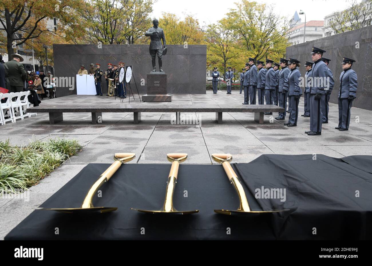 National World War I Memorial ceremonial groundbreaking on November 9 ...