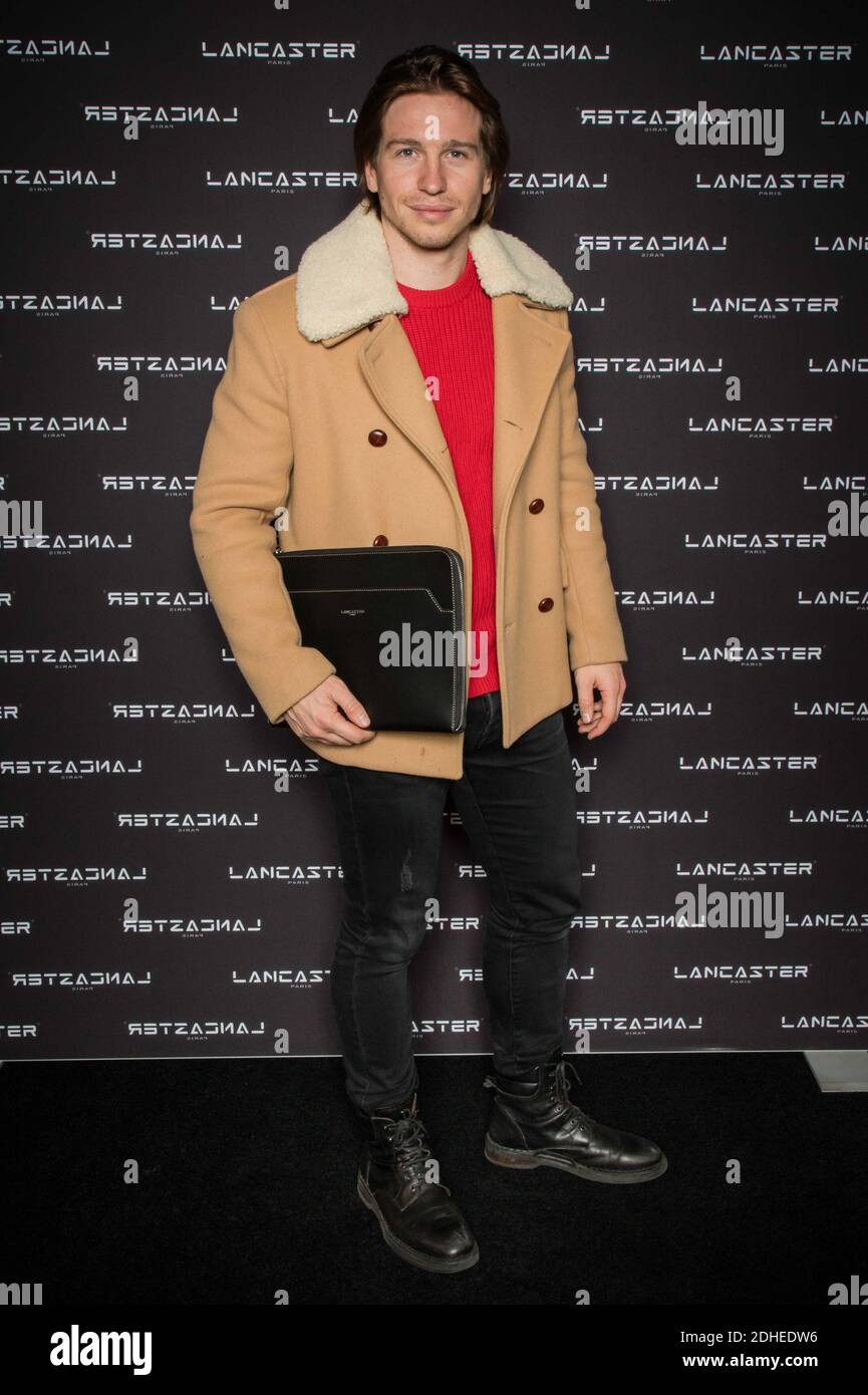 Michael Vendetta attending Lancaster Paris Spring-Summer 2018 press ...