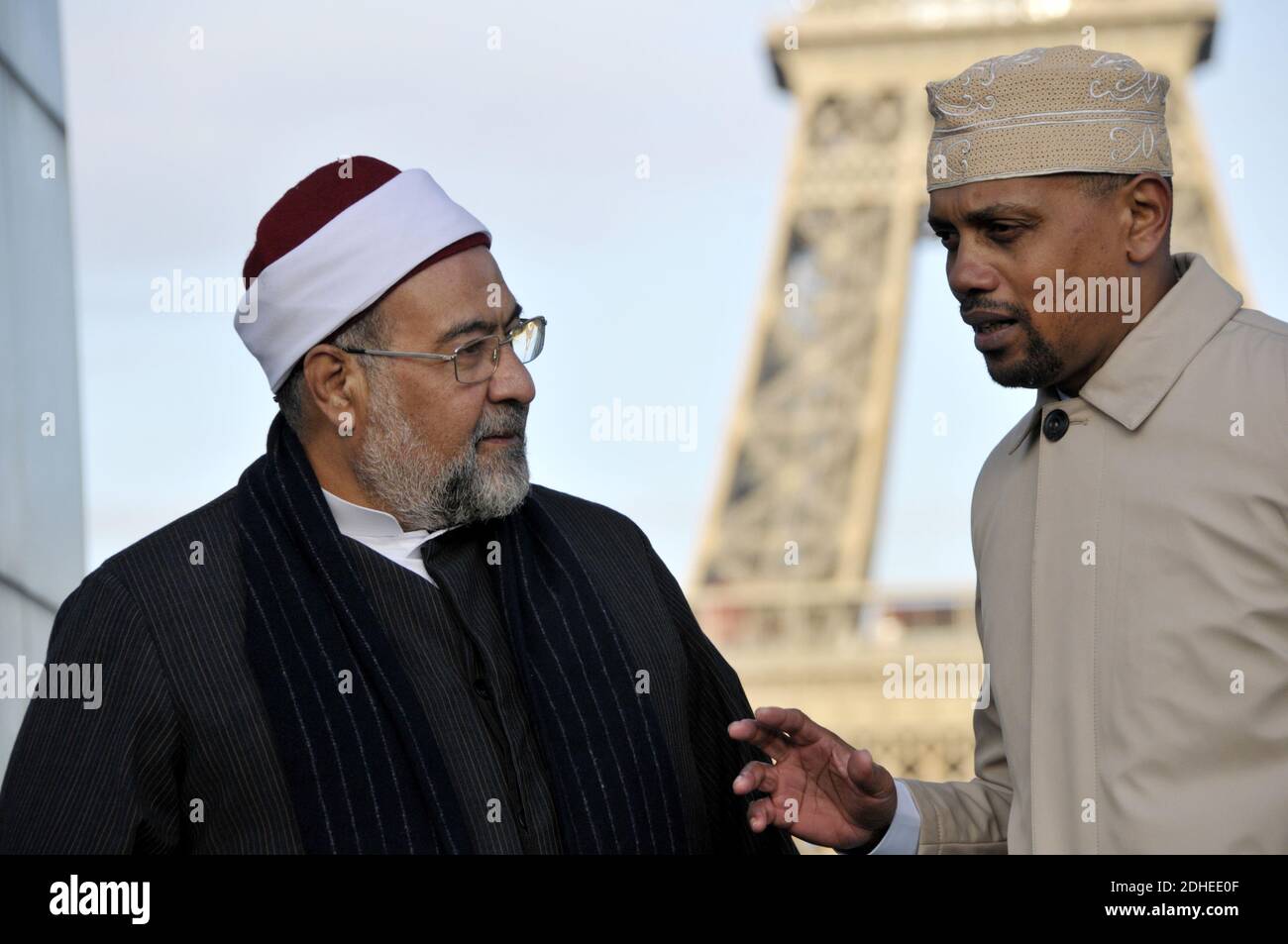 Imam of Drancy, Hassen Chalghoumi, Grand Imam of al-Azhar and former ...