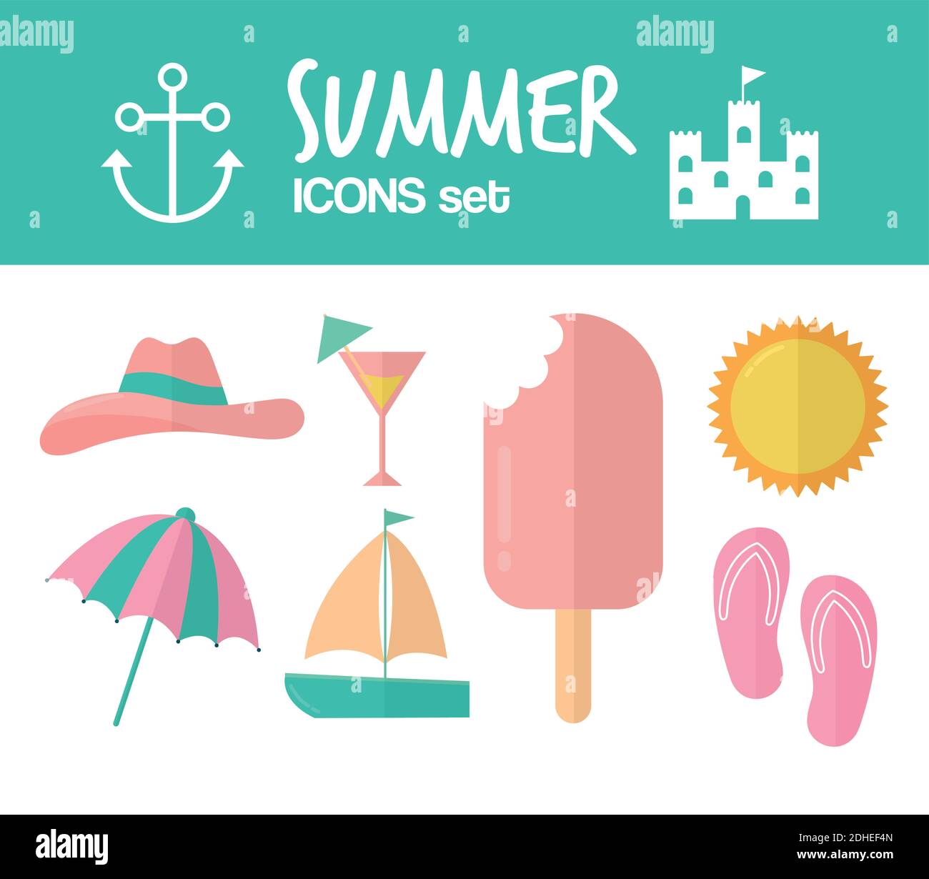 White sugar beach Stock Vector Images - Alamy