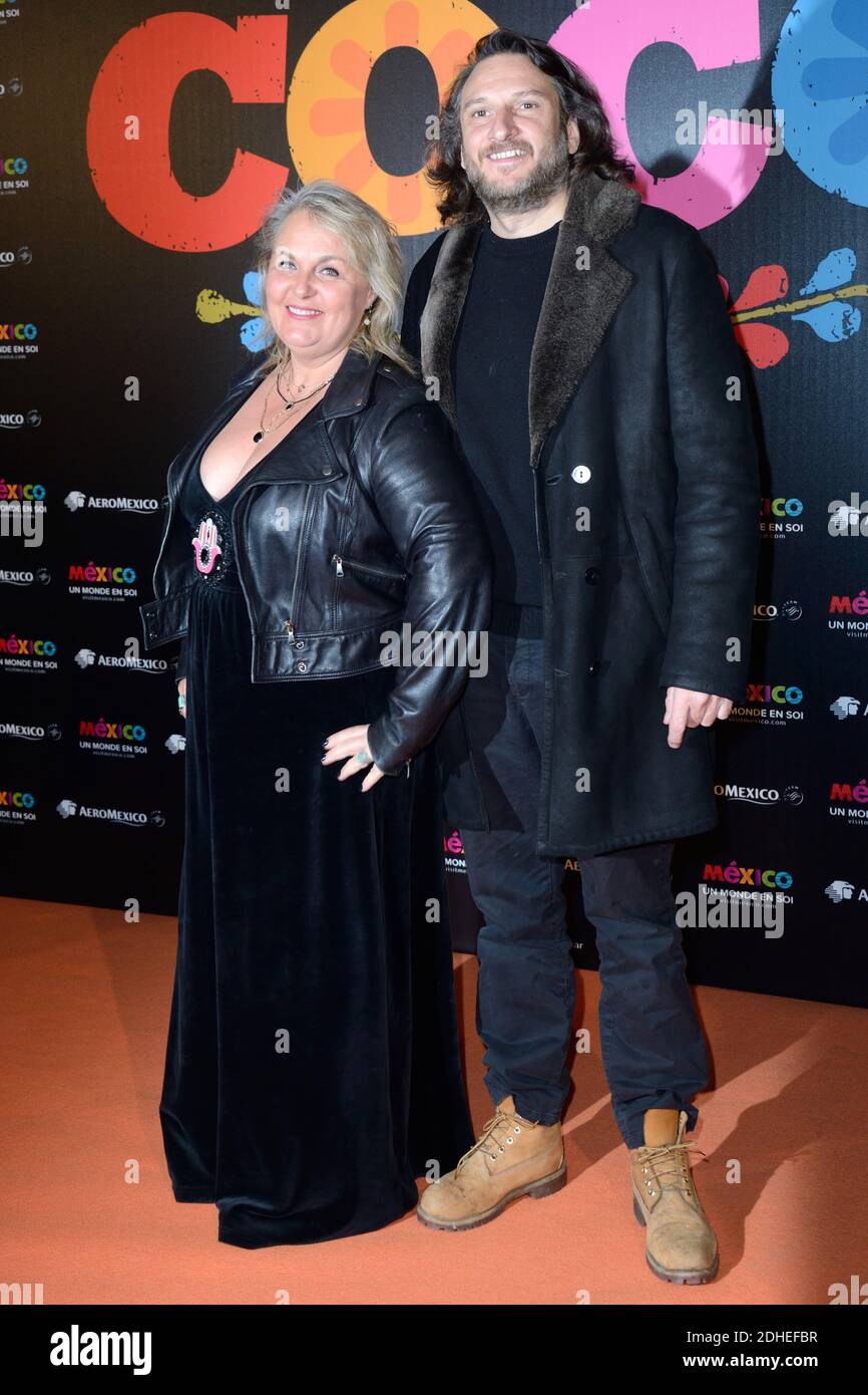 Valerie Damidot and her companion Regis Viogea attending the Coco ...