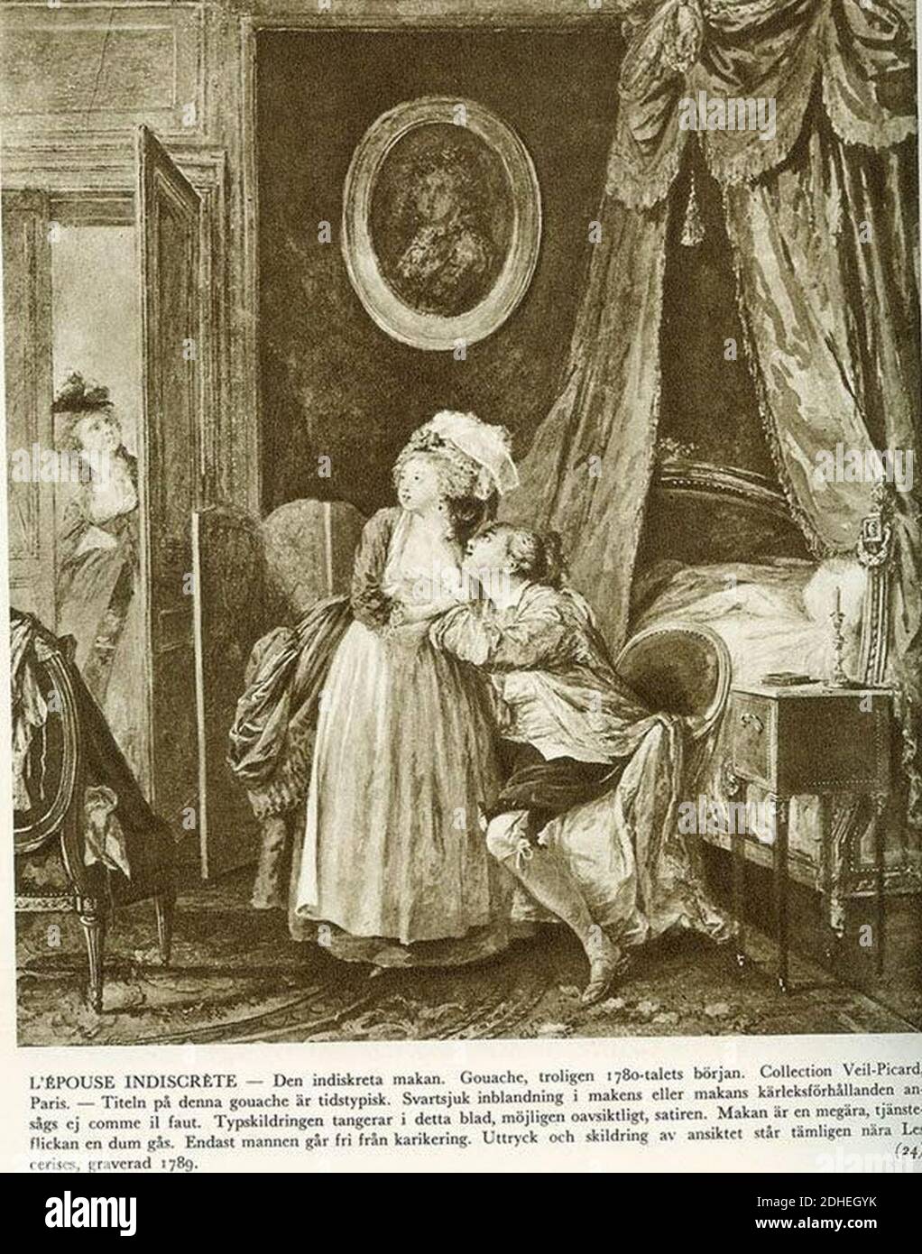 Indiscrete hi-res stock photography and images - Alamy