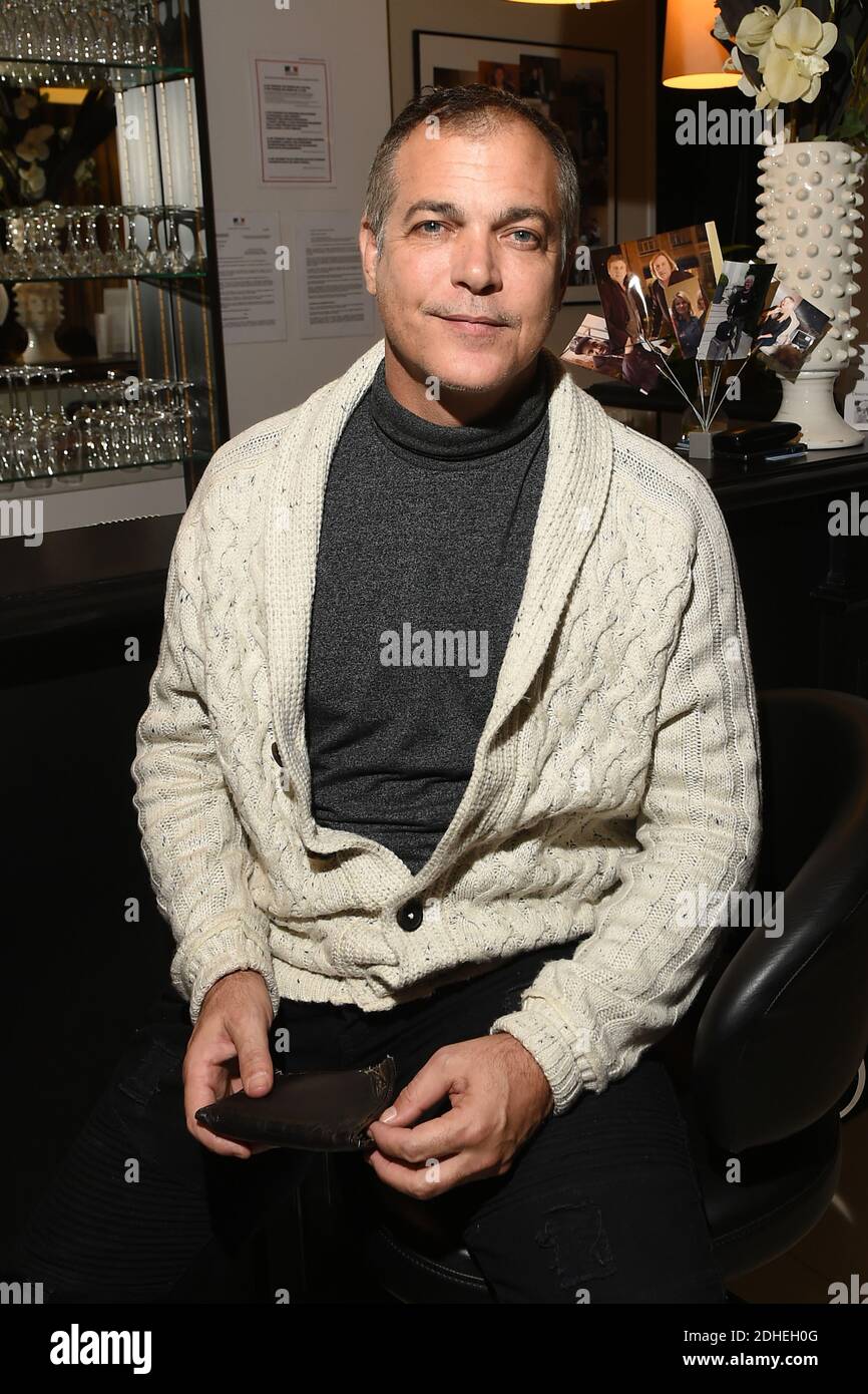 Luis Marques pose pour le film L'Oeil du Cyclone lors du 26eme Festival ...