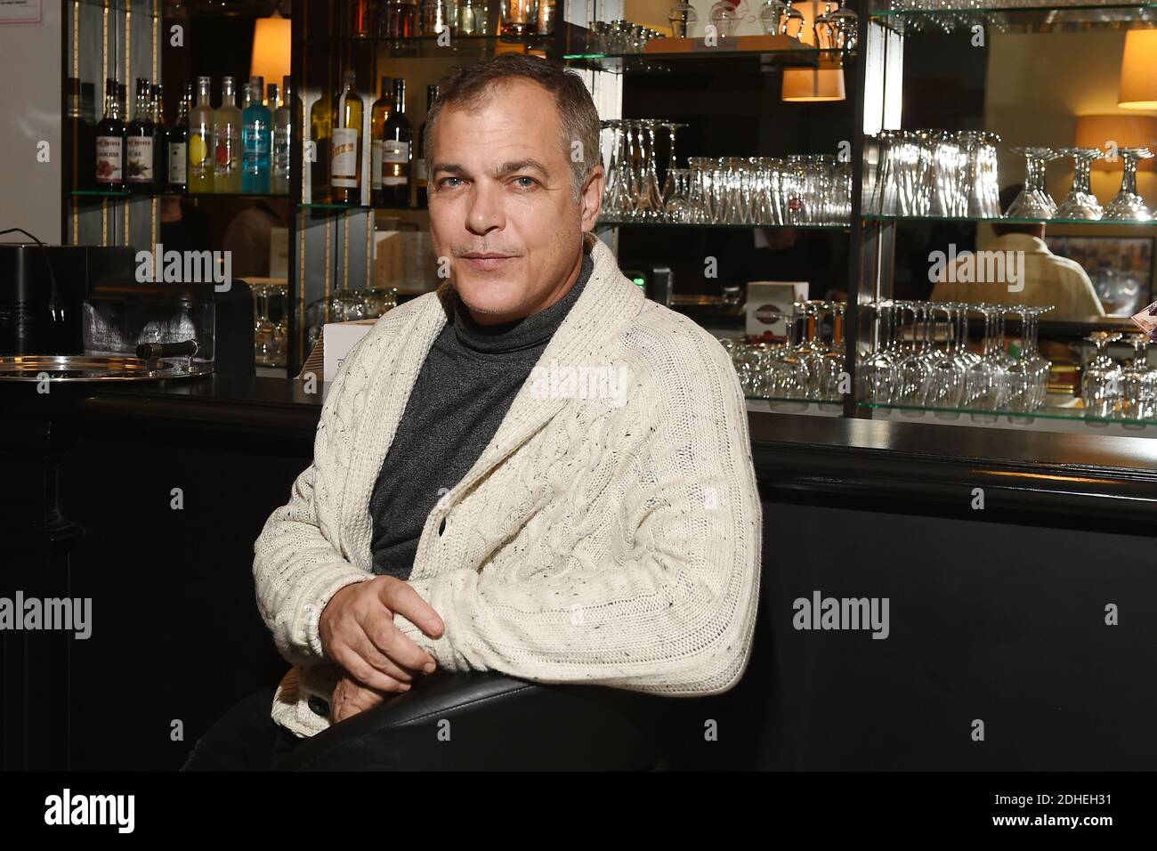 Luis Marques pose pour le film L'Oeil du Cyclone lors du 26eme Festival ...