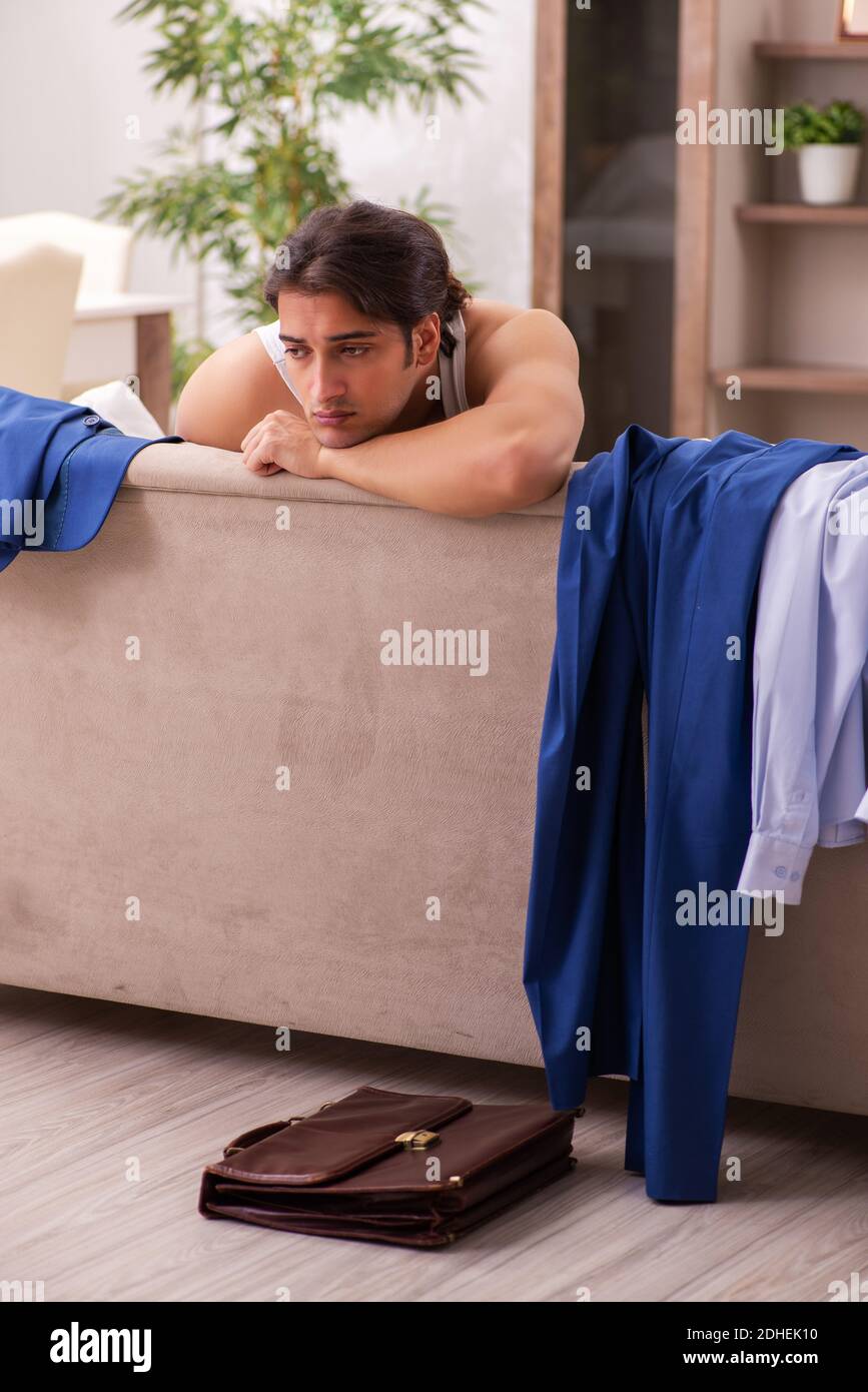 Young man getting disappointed hi-res stock photography and images - Alamy
