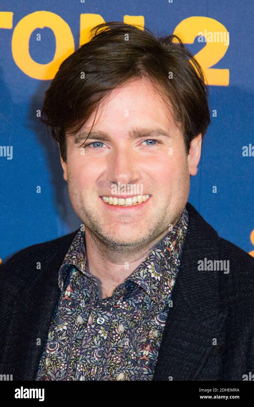 Paul King arriving at 'Paddington 2' Paris film premiere at L'Olympia ...