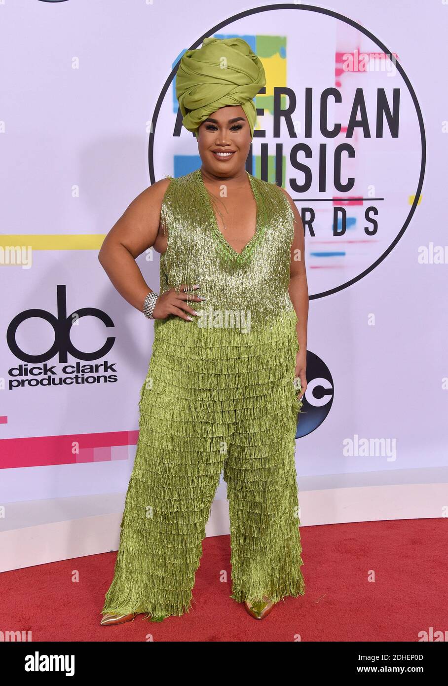 Patrick Starr attends the 2017 American Music Awards at Microsoft ...