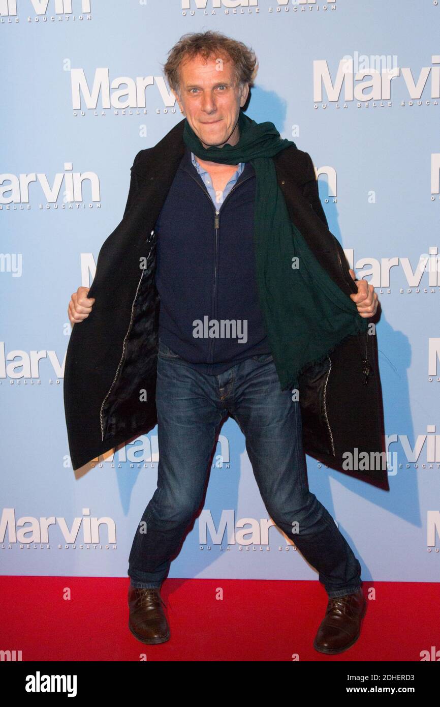 Charles Berling arriving at 'Marvin' Paris film Premiere at LOUXOR ...