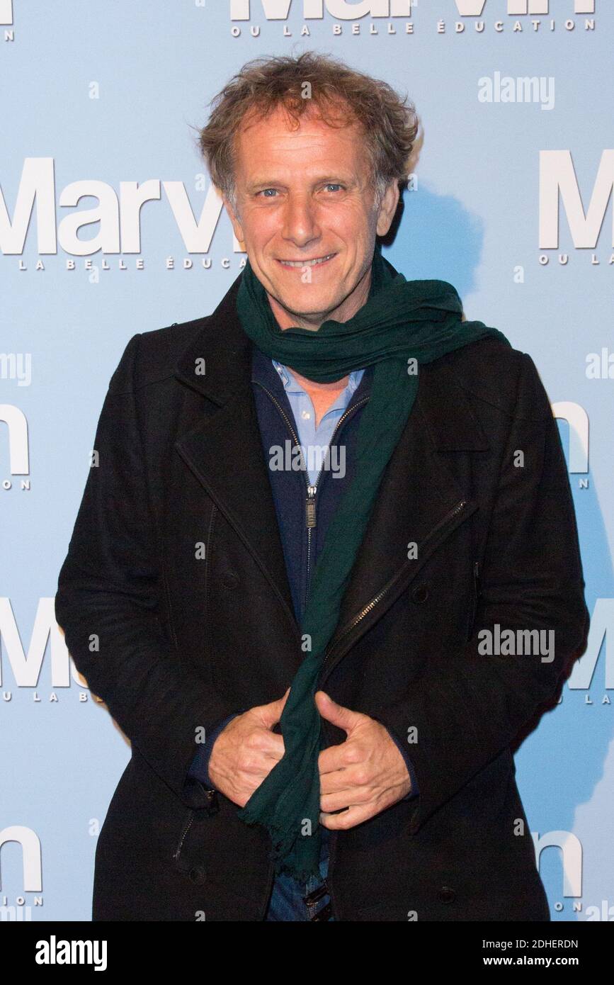 Charles Berling arriving at 'Marvin' Paris film Premiere at LOUXOR ...