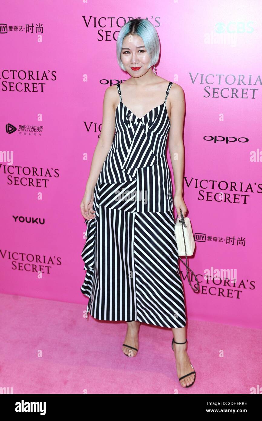 Yan Xu attending the Pink Carpet prior to the Victoria's Secret Fashion ...