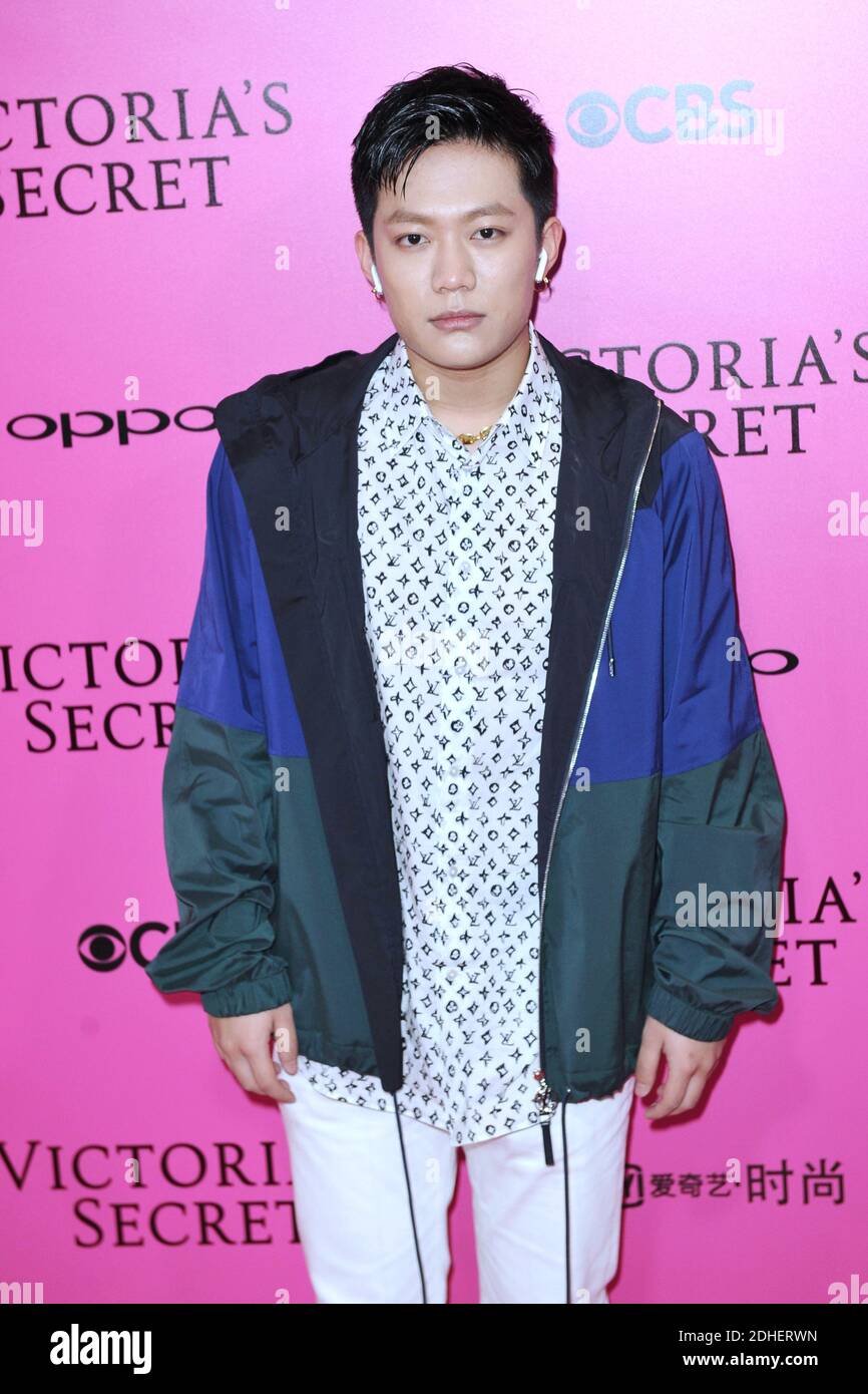 PG One attending the Pink Carpet prior to the Victoria's Secret Fashion ...