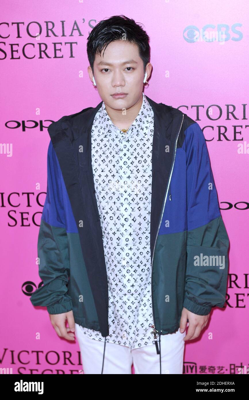 PG One attending the Pink Carpet prior to the Victoria's Secret Fashion ...