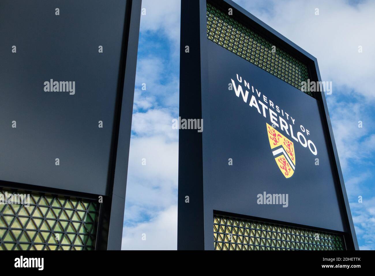 University of Waterloo entrance Stock Photo - Alamy