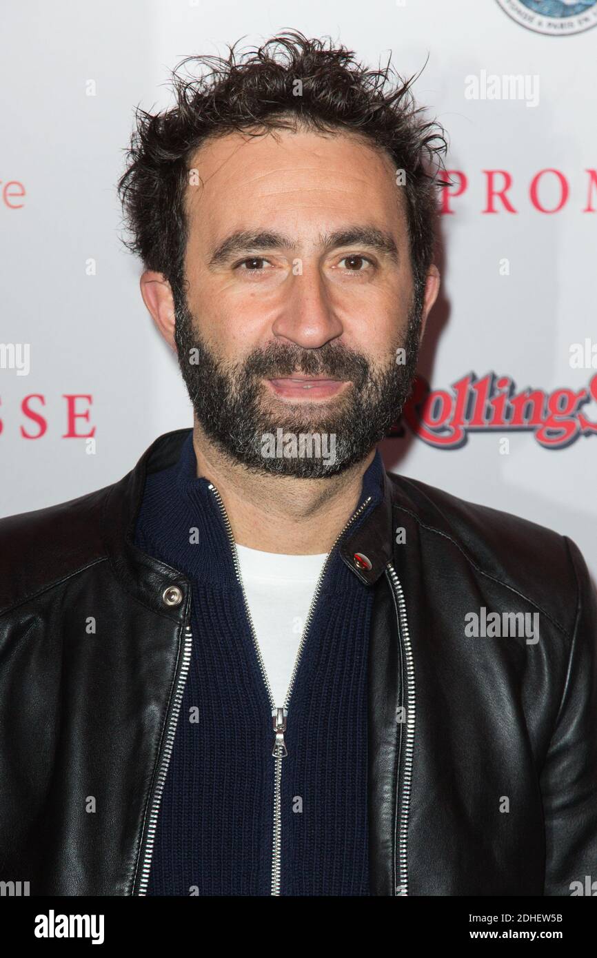Mathieu Madenian arriving at 'La Promesse' Paris film premiere at ...