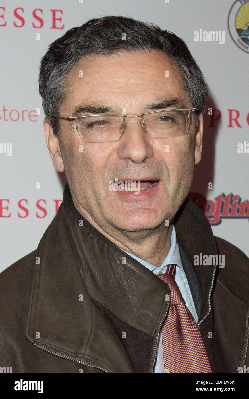 Patrick Devedjian arriving at 'La Promesse' Paris film premiere at ...