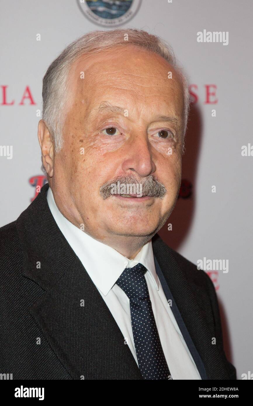 Armenian Ambassador Viguen Tchitetchian arriving at 'La Promesse' Paris ...