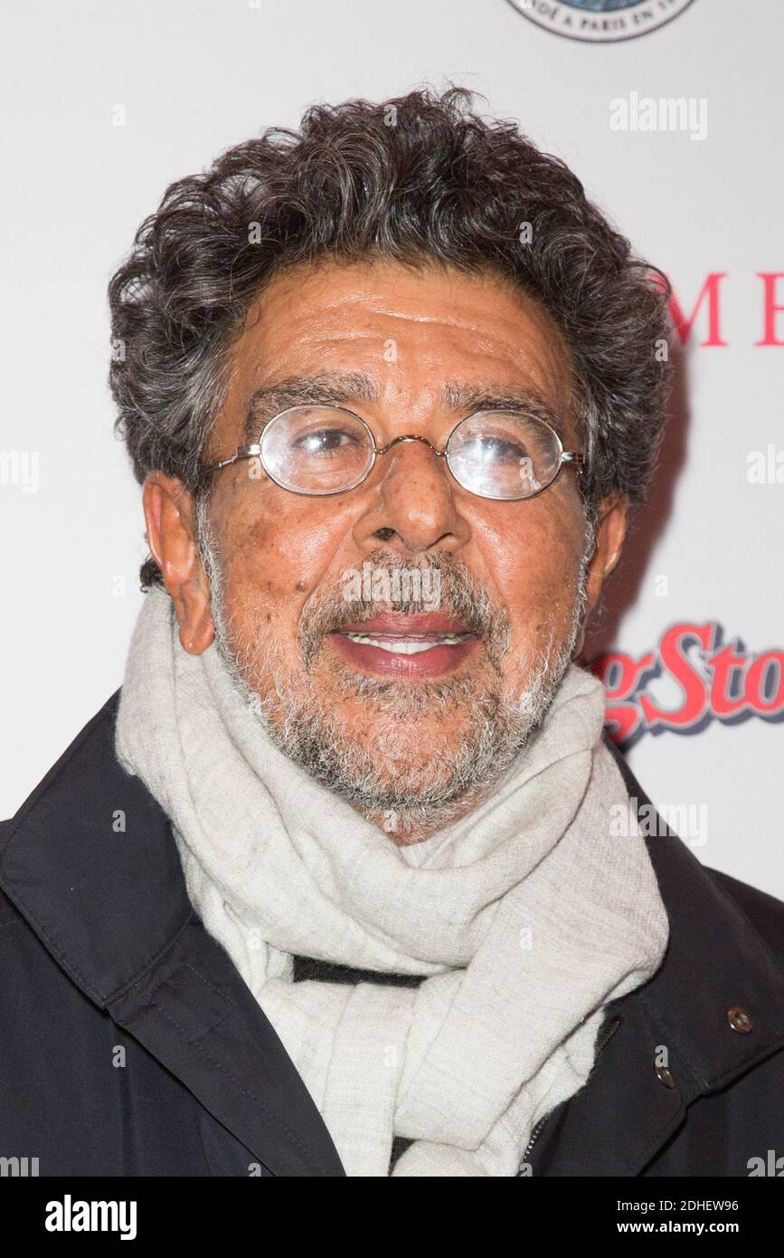 Gabriel Yared arriving at 'La Promesse' Paris film premiere at Publicis ...