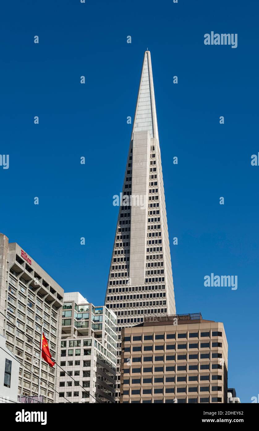 Transamerica Pyramid in San Francisco Stock Photo - Alamy
