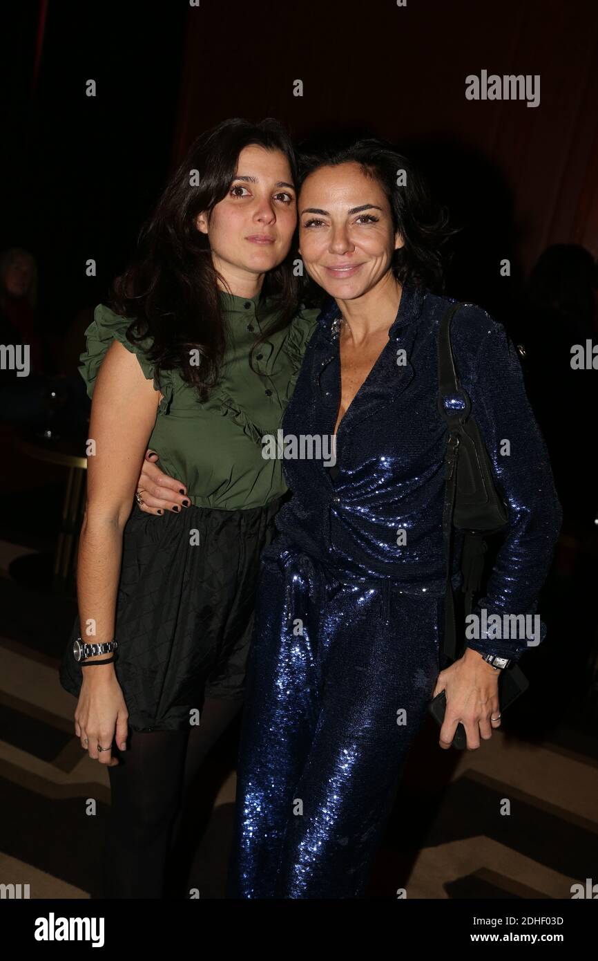 Sandra De Matteis et Gaelle Constantini lors de la soiree Soiree SAGA ...