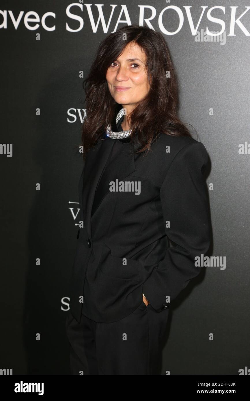 Emmanuelle Alt attending the Vogue Paris Fashion Festival 2017 with ...