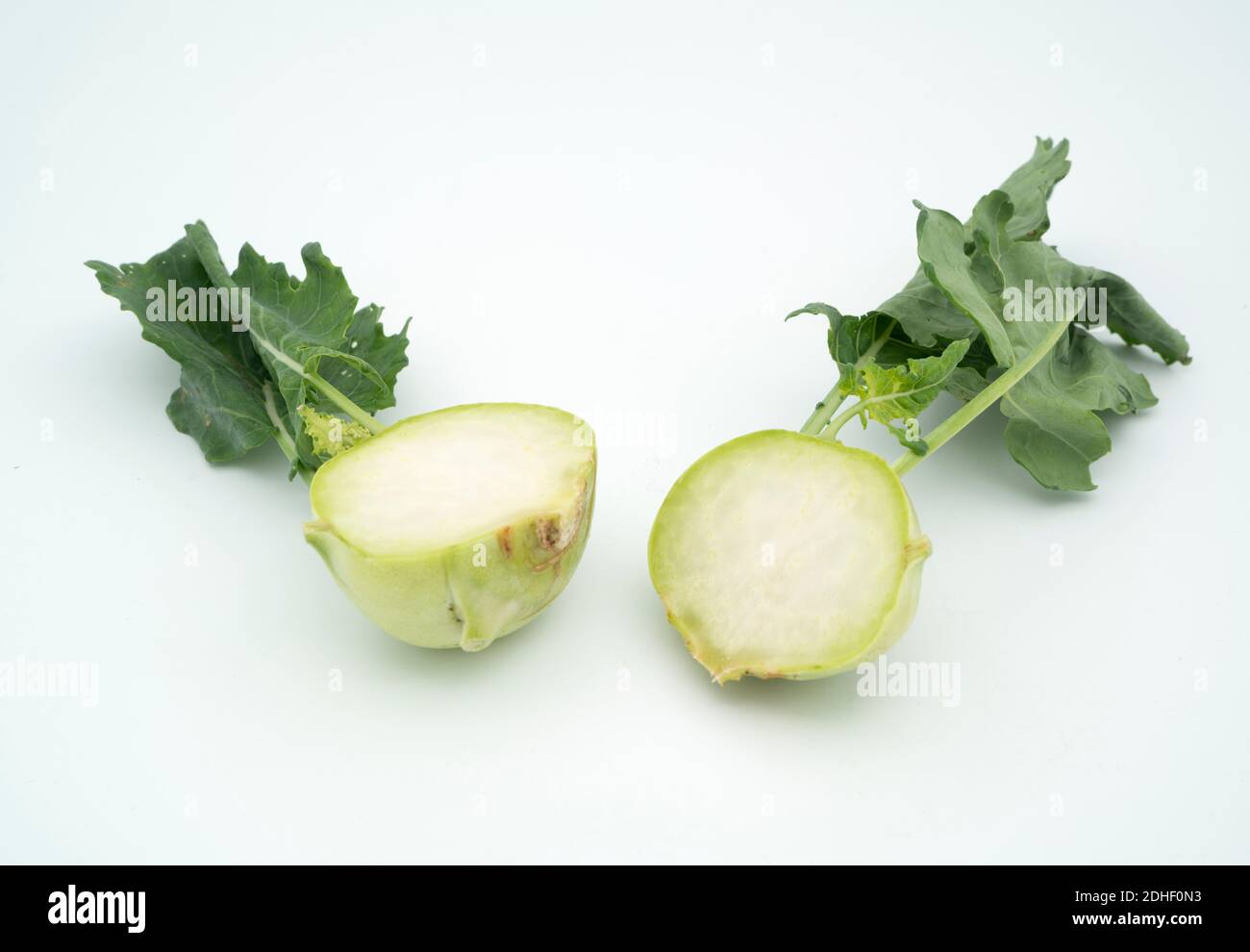 Kohlrabi Sliced