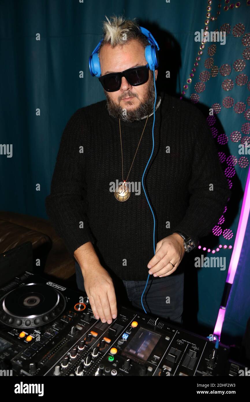 Exclusif - Greg Boust lors de la soiree d'anniversaire de Gioacchino ...