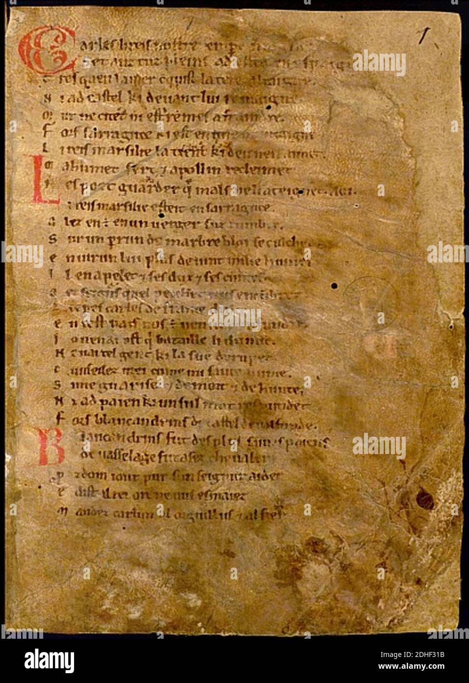 Chanson De Roland High Resolution Stock Photography and Images - Alamy