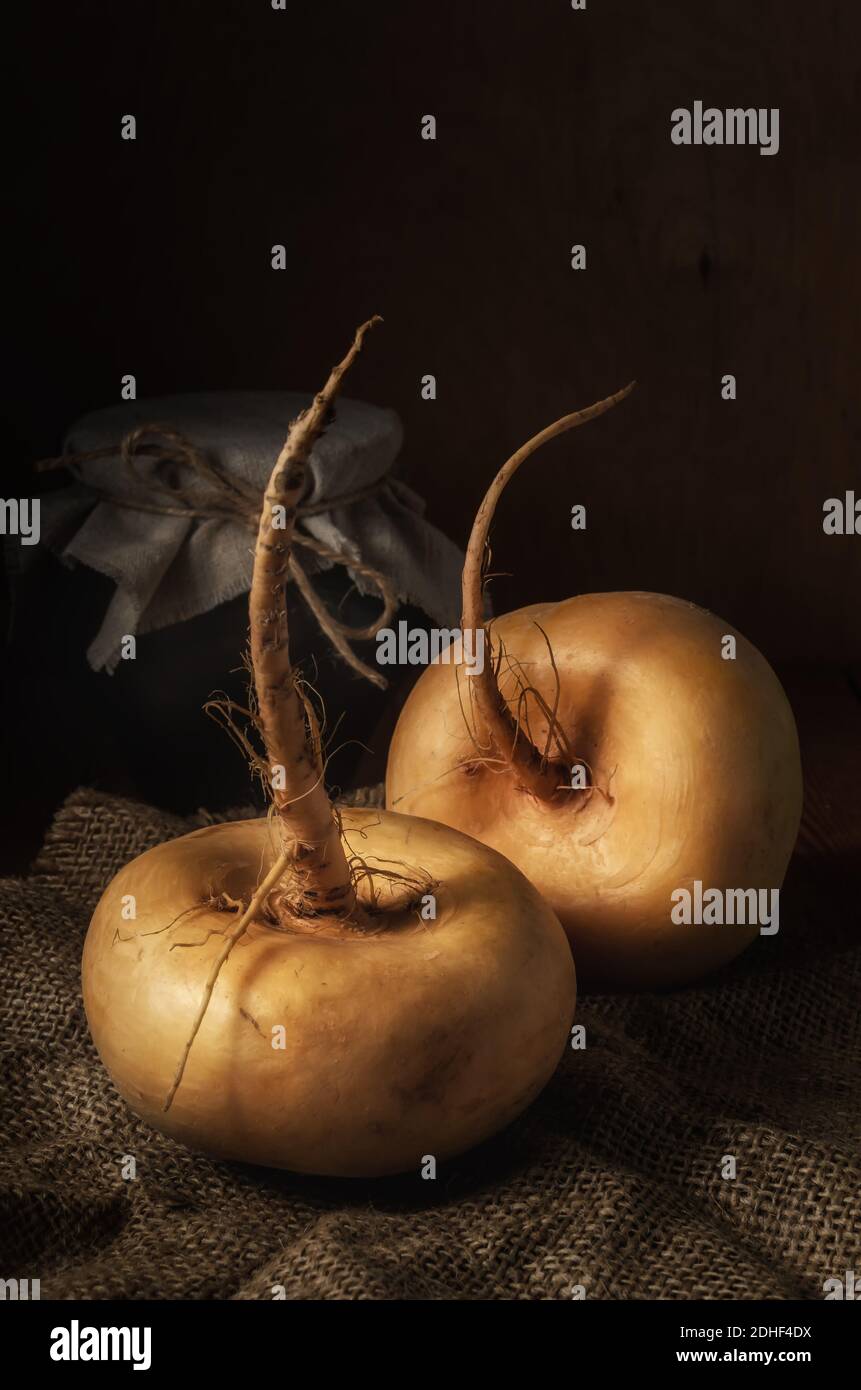 Yellow turnip hi-res stock photography and images - Alamy